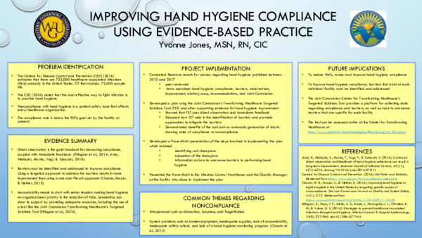 (PDF) Improving Hand Hygiene Compliance Using Evidence-Based Practice