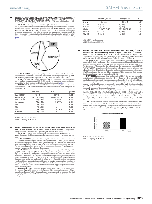 (PDF) 444: Fetoscopic laser ablation for twin twin transfusion syndrome ...