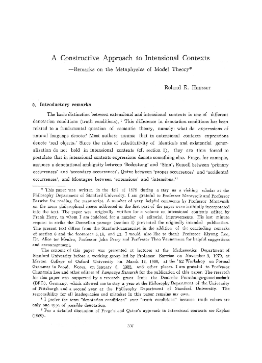 (PDF) A Constructive Approach to Intensional Contexts