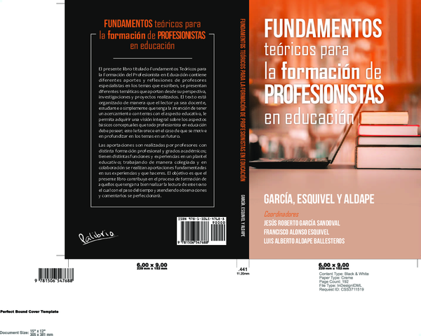 (PDF) Fundamentos teóricos para la formación de profesionistas en educación