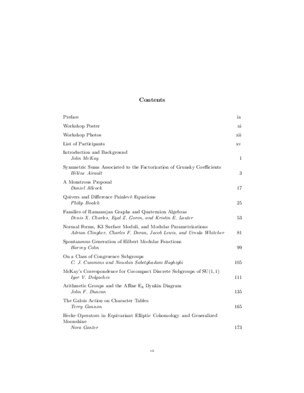 (PDF) Normal forms, K3 surface moduli, and modular parametrizations | Jacob Lewis - Academia.edu