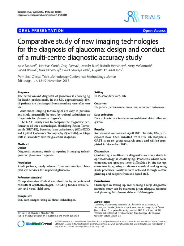 (PDF) Comparative study of new imaging technologies for the diagnosis ...