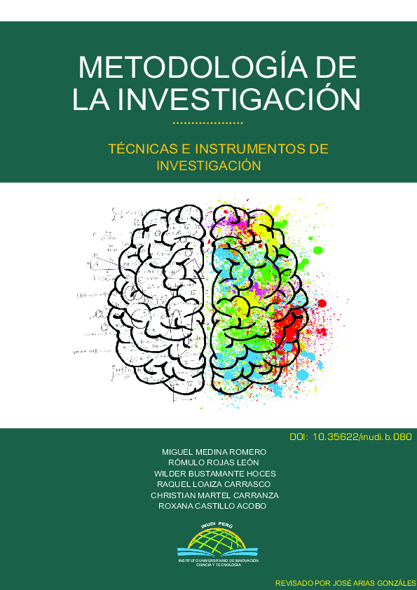 (PDF) Metodología de la investigación: Técnicas e instrumentos de investigación