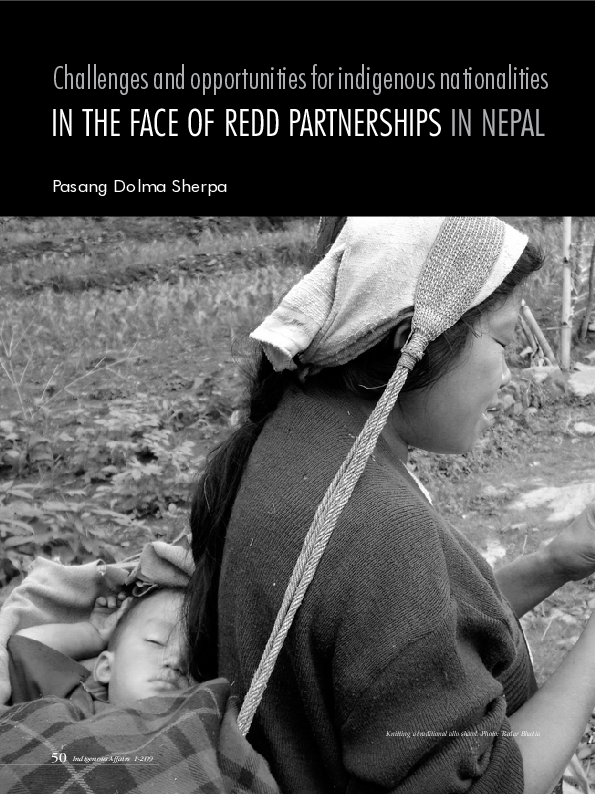 (PDF) Challenges and opportunities for indigenous nationalities in the ...