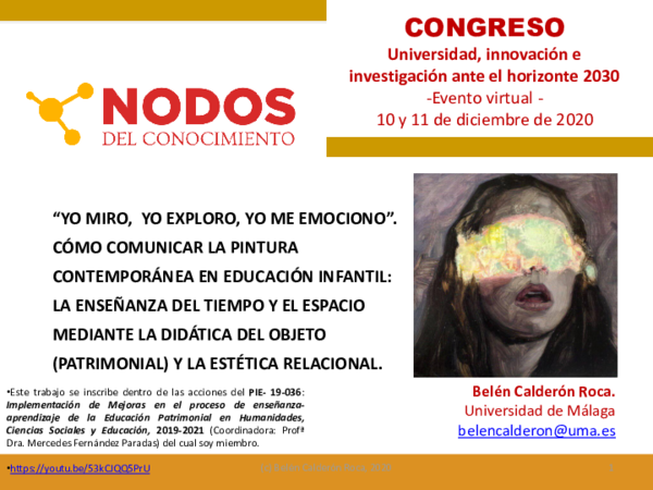 (PDF) “Yo miro, yo exploro, yo me emociono”: cómo comunicar la pintura ...