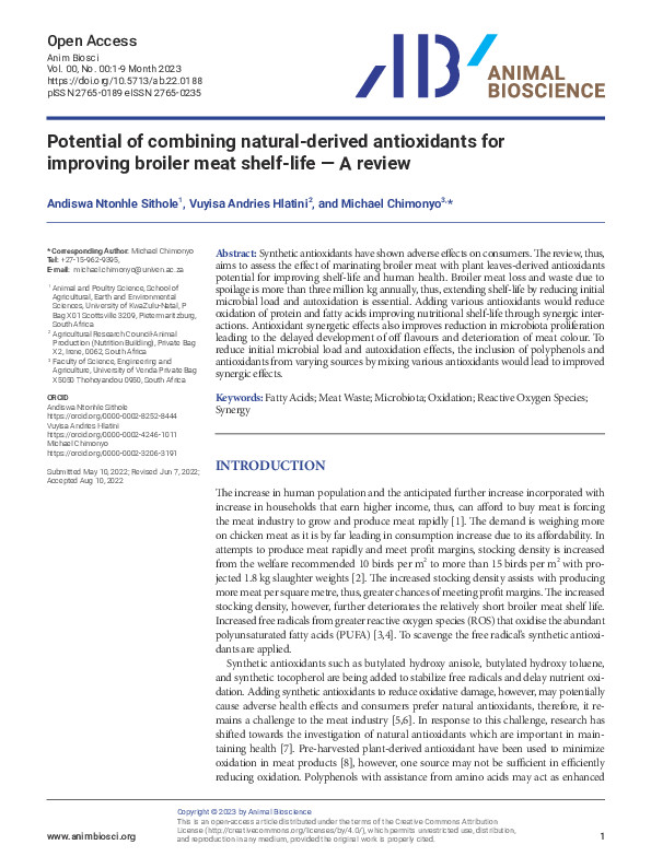 (PDF) Potential of combining natural-derived antioxidants on improving ...