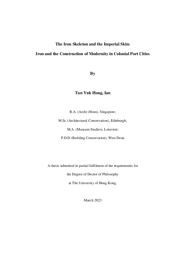 (PDF) PhD Thesis Abstract: The Iron Skeleton and the Imperial Skin ...