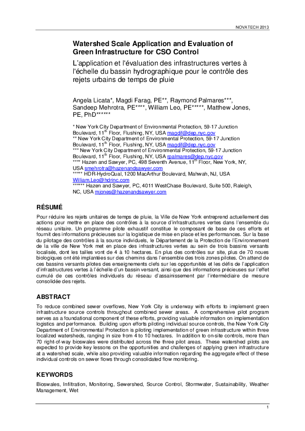 Pdf Watershed Scale Application And Evaluation Of Green