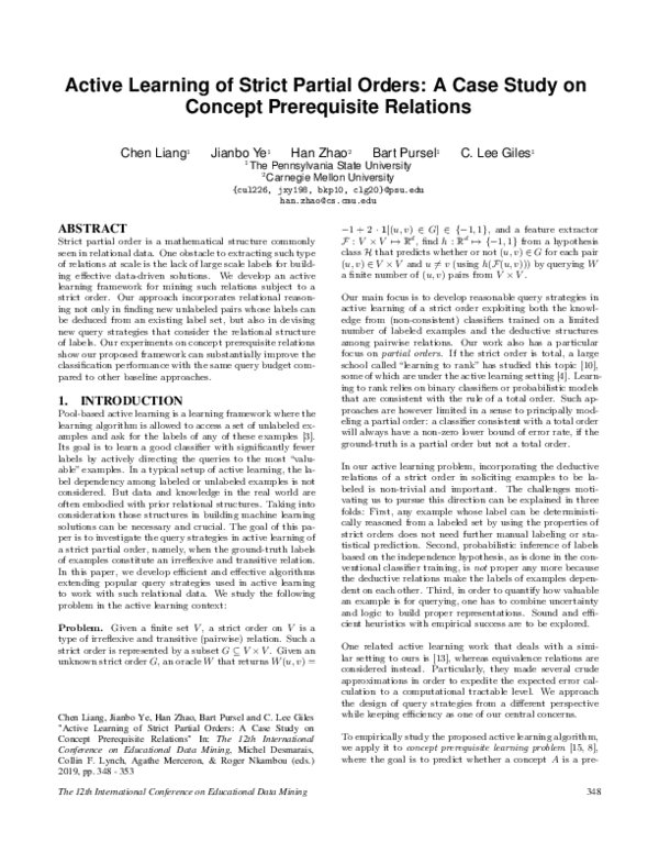 (PDF) Active Learning of Strict Partial Orders: A Case Study on Concept ...