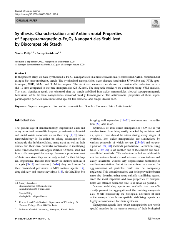 (PDF) Synthesis, Characterization and Antimicrobial Study on Ni(II), Cu(II) and Zn(II) Complexes ...