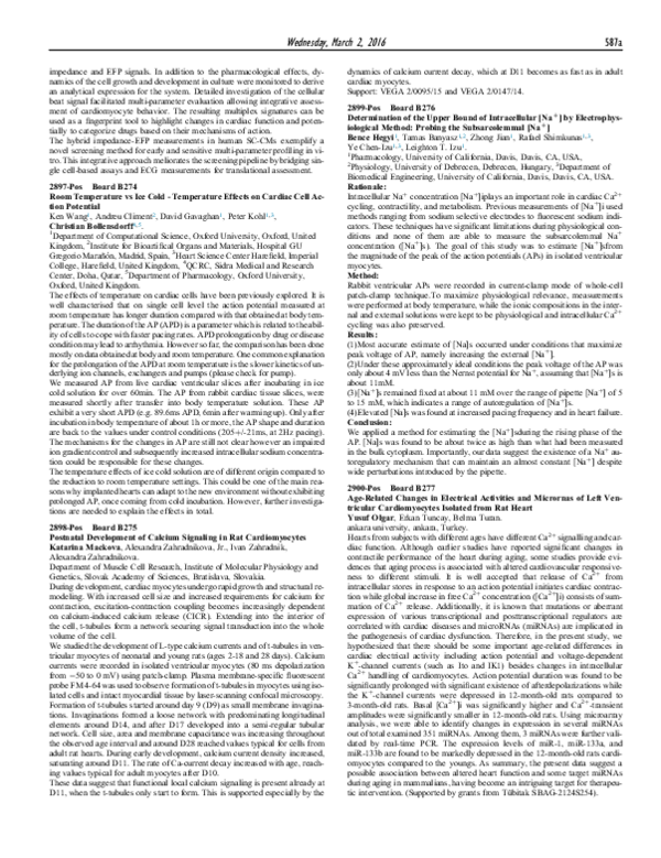 (PDF) Room Temperature vs Ice Cold - Temperature Effects on Cardiac ...