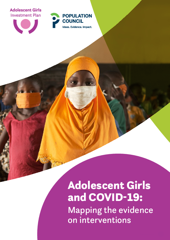 (PDF) Adolescent girls and COVID-19: Mapping the evidence on interventions