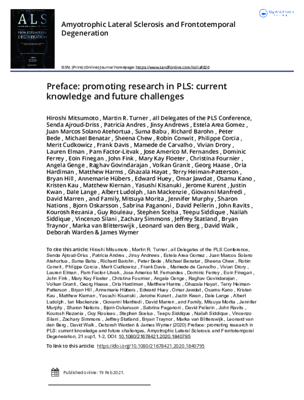 (PDF) Preface: promoting research in PLS: current knowledge and future ...