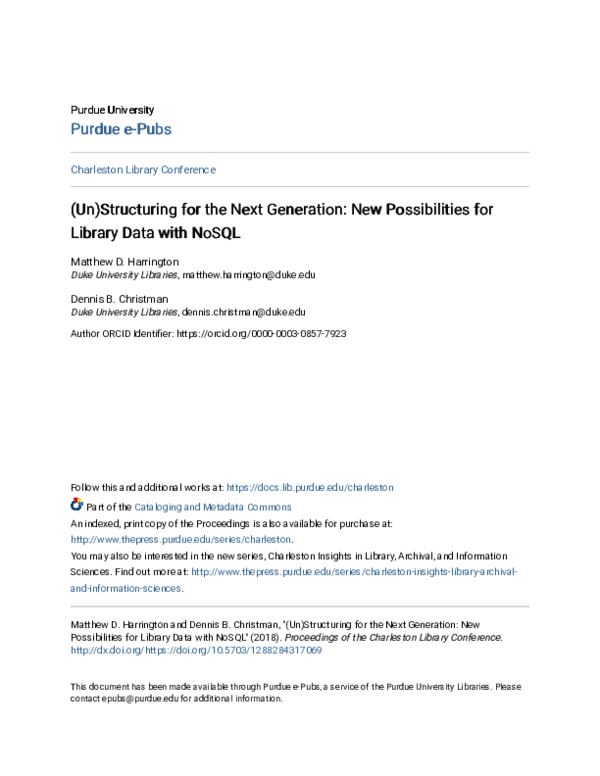 Pdf Nosql A Next Generation Of Database