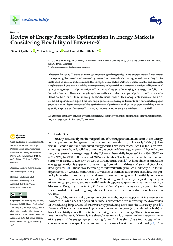 (PDF) Review of Energy Portfolio Optimization in Energy Markets ...