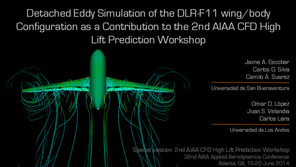 (PDF) Detached Eddy Simulation of the DLR-F11 wing/body Configuration ...