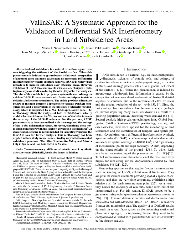 Pdf Valinsar A Systematic Approach For The Validation Of