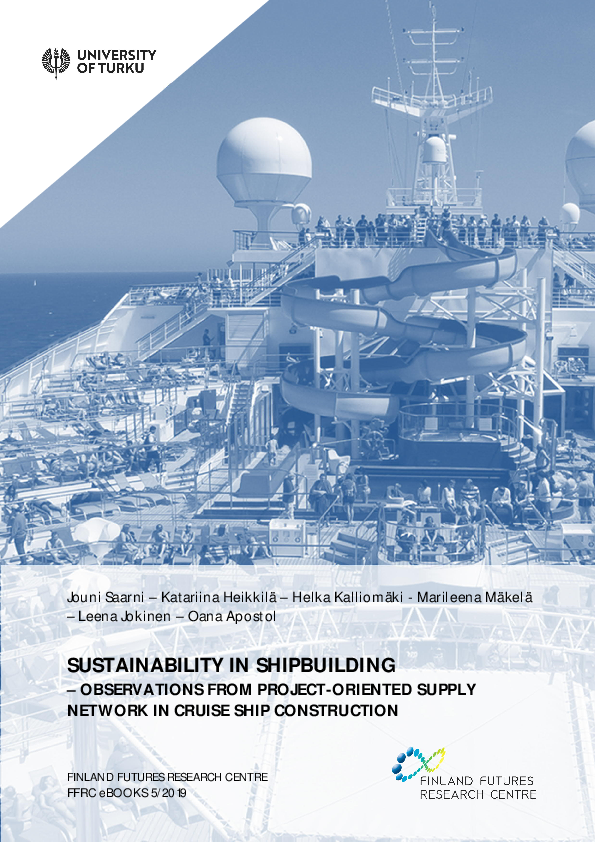 (PDF) Sustainability in Shipbuilding – Observations from Project ...