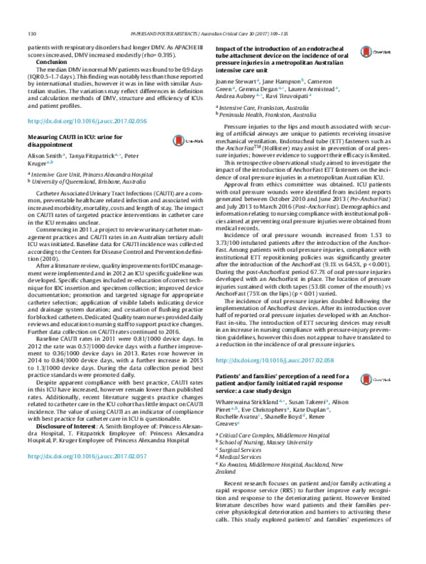 (PDF) Impact of the introduction of an endotracheal tube attachment ...
