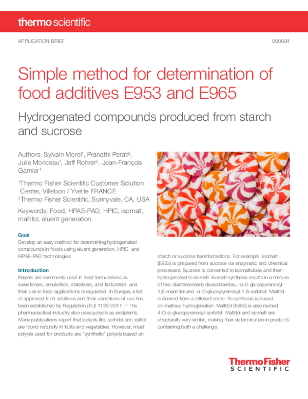 (PDF) Hydrogenated compounds produced from starch and sucrose