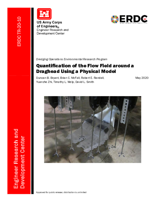 (PDF) Quantification of the flow field around a draghead using a physical model