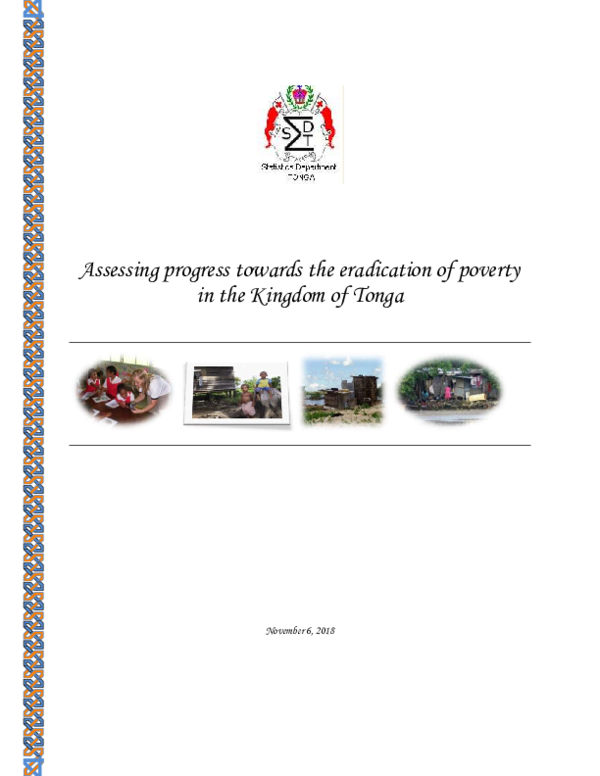 (PDF) Assessing progress towards the eradication of poverty in the ...