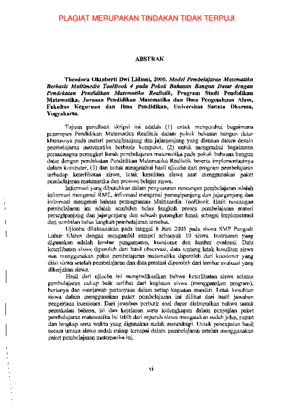 (PDF) Model pembelajaran matematika berbasis multimedia toolbook 4 pada ...