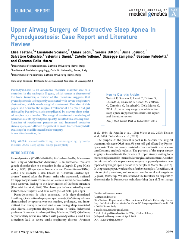 (PDF) Upper airway surgery of obstructive sleep apnea in ...