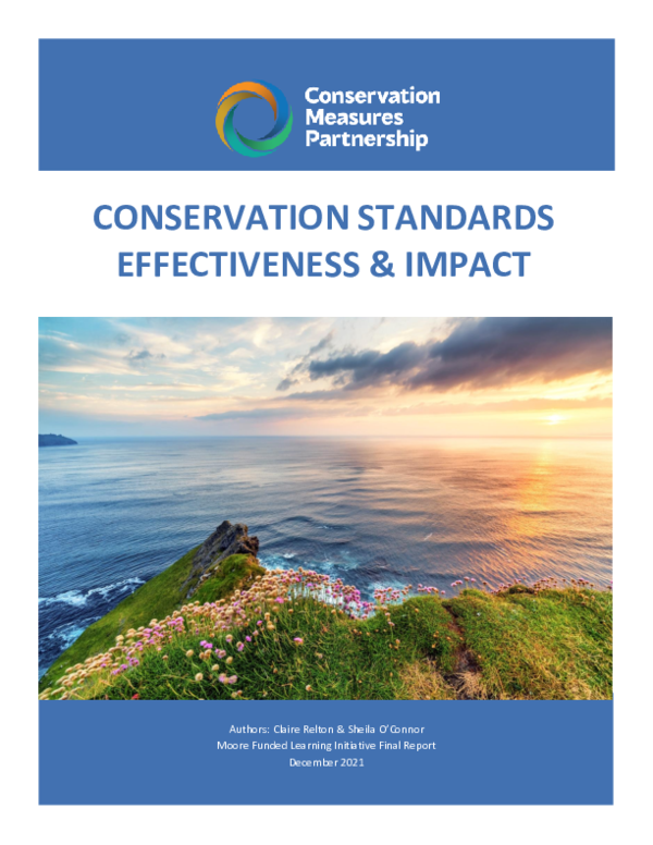 (PDF) Conservation Standards Effectiveness & Impact