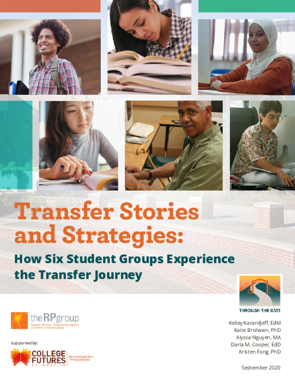 (PDF) Transfer Stories and Strategies: How Six Student Groups Experience the Transfer Journey ...