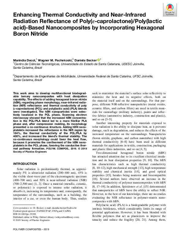 (PDF) Enhancing thermal conductivity and near‐infrared radiation ...