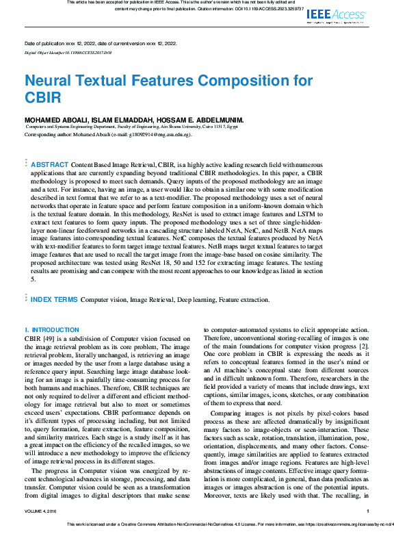 (PDF) Neural Textual Features Composition for CBIR | Mohamed A . Aboali - Academia.edu