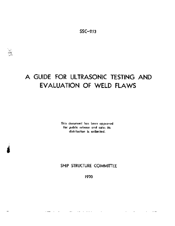 (PDF) UT WELD INSP