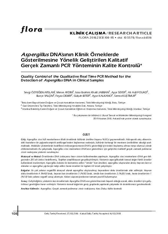 (PDF) Quality Control of the Qualitative Real Time PCR Method for the ...