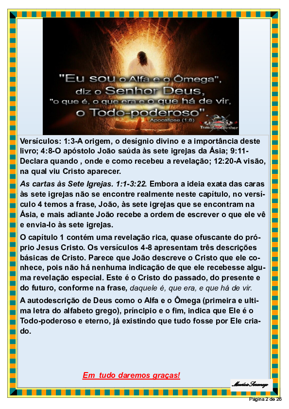 Pdf Estudos Biblicos Do Livro Apocalipse Capitulo 1