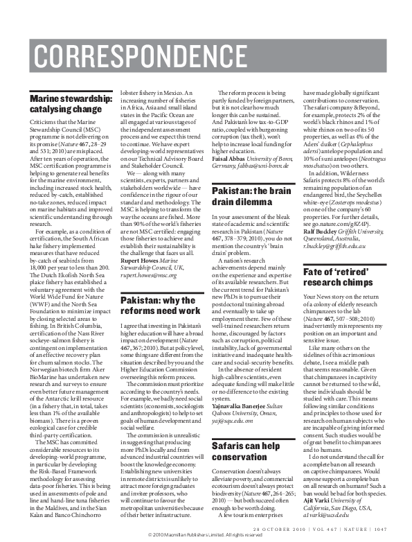 (PDF) Pakistan: why the reforms need work