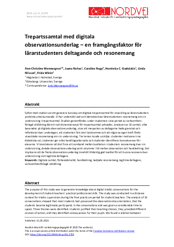 (PDF) Trepartssamtal med digitala observationsunderlag – en ...