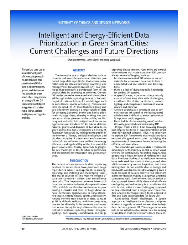 (PDF) Intelligent and Energy-Efficient Data Prioritization in Green ...