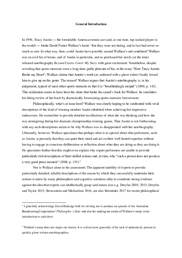 (PDF) Doctoral thesis general introductory section