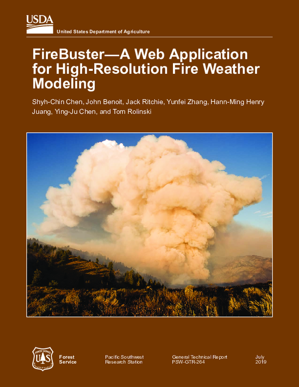 (PDF) FireBuster—a web application for high-resolution fire weather ...