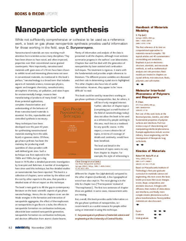 (PDF) Handbook of Materials Modeling