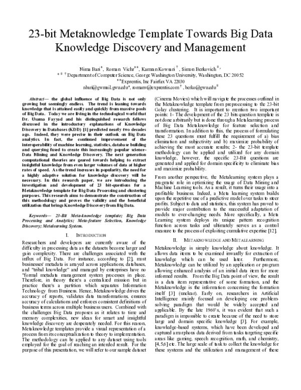 (PDF) 23-bit metaknowledge template towards Big Data knowledge ...