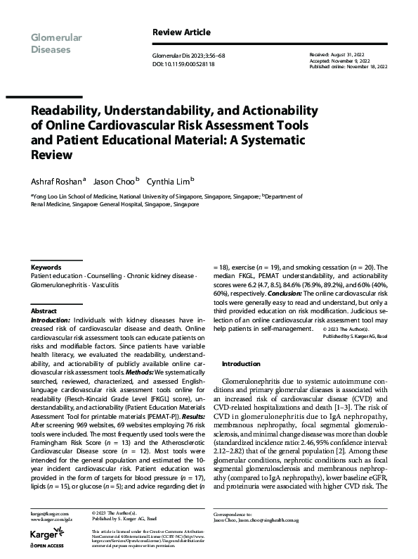 (PDF) Readability, Understandability and Actionability of Online ...