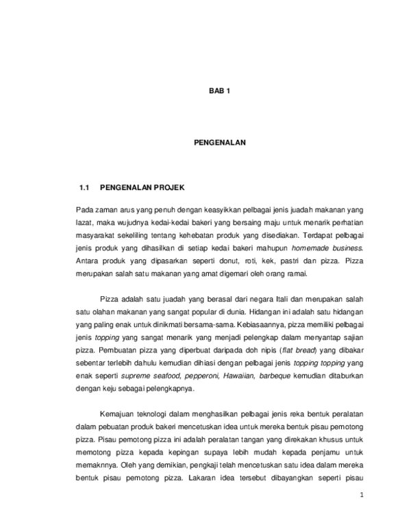 (PDF) PROJEK TAHUN AKHIR (PENGENALAN)
