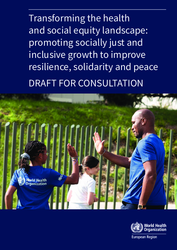 (PDF) Transforming the health and social equity landscape: promoting ...