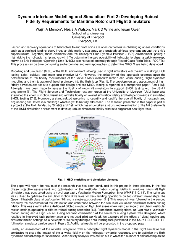 Pdf Dynamic Interface Modelling And Simulation Part 2 Developing