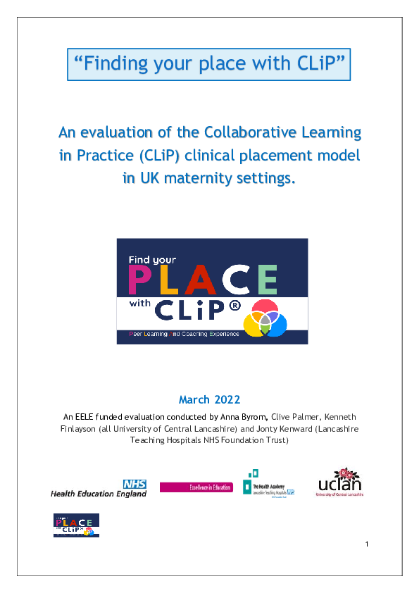 (PDF) Anna Byrom, Clive Palmer, Kenny Finlayson and Jonty Kenward (2022 ...