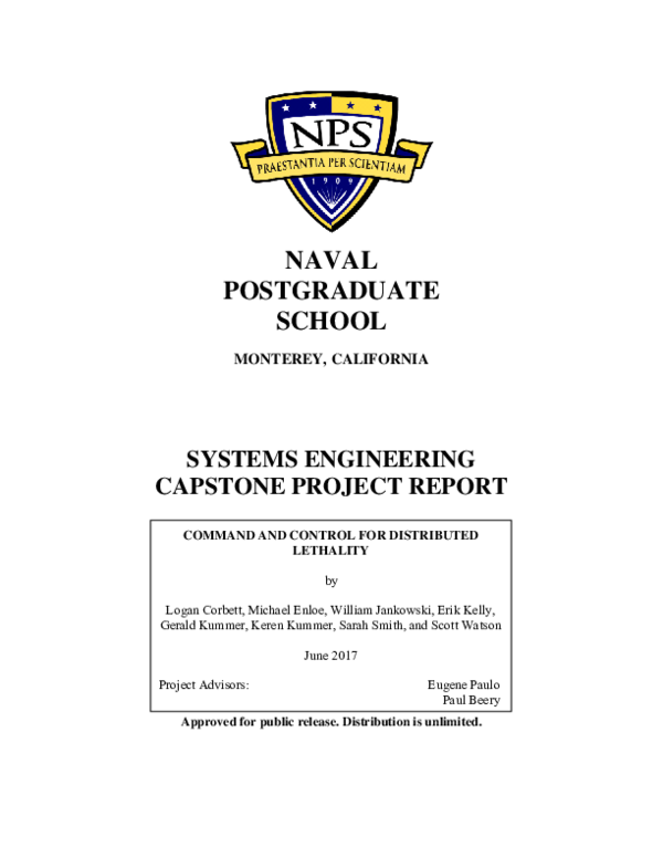 (PDF) Command and Control for Distributed Lethality