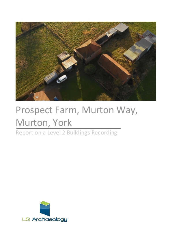 (PDF) Prospect Farm Murton York: Level 2 Buildings Recording