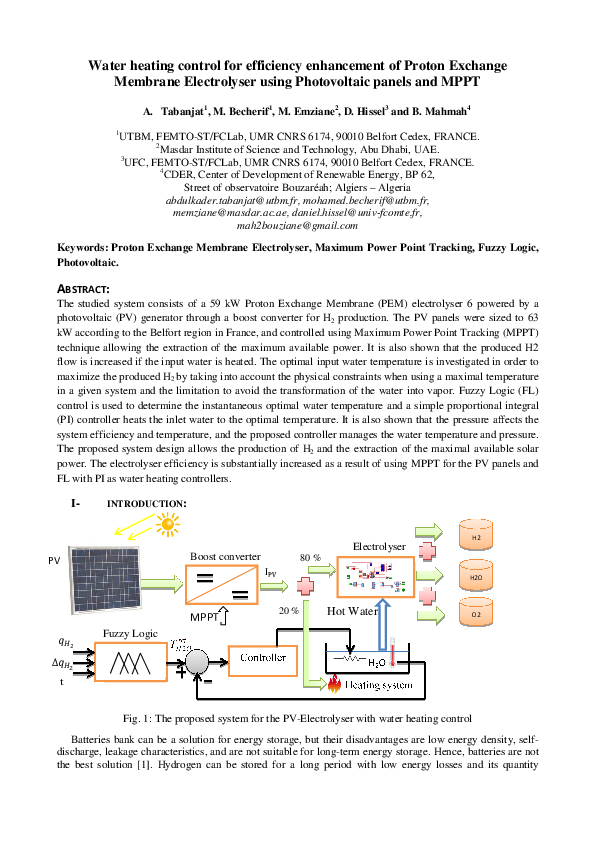 (PDF) Hot Water Water heating control for efficiency enhancement of ...